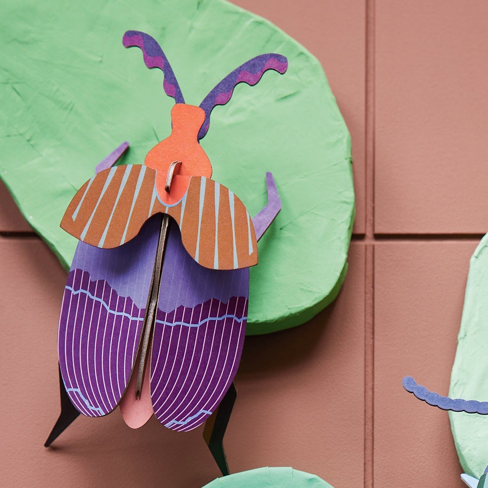 Studio Roof: Wall Art Beetles (B7) - Queen Beetle – Monsterthreads