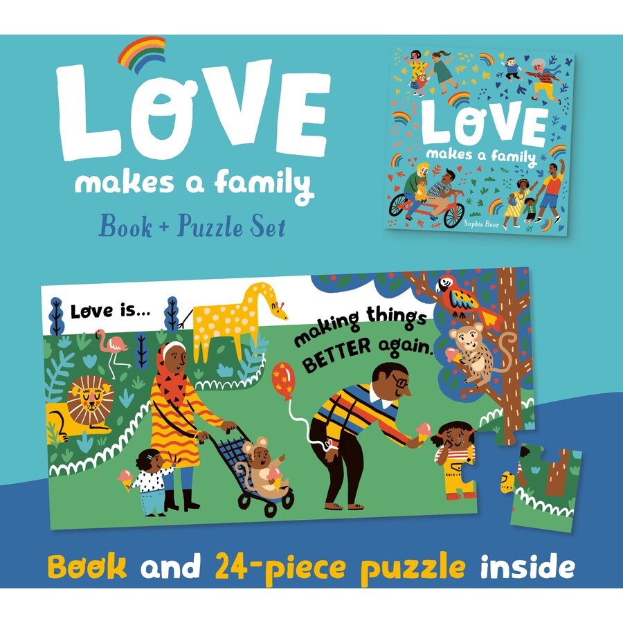 Love Makes A Family Book and Puzzle Set – Monsterthreads