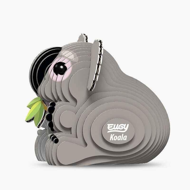Eugy 3D Paper Model: Koala – Monsterthreads