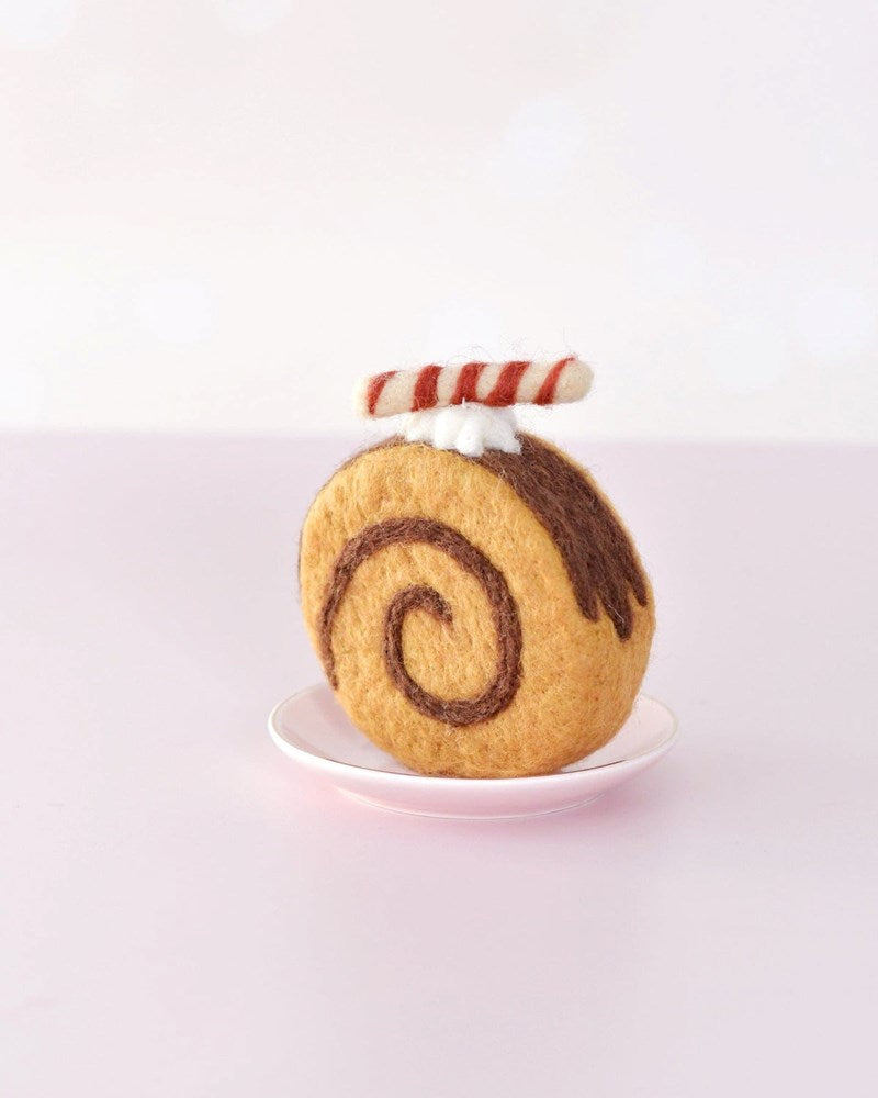 Tara Treasures: Felt Chocolate Swiss Roll – Monsterthreads