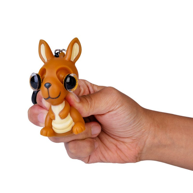 Eye Popping Keychain Kangaroo – Monsterthreads