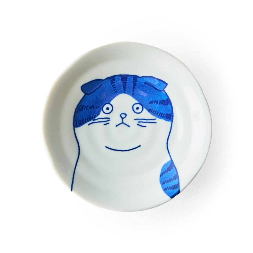 Shichita Cat Small Plate - Mike – Monsterthreads