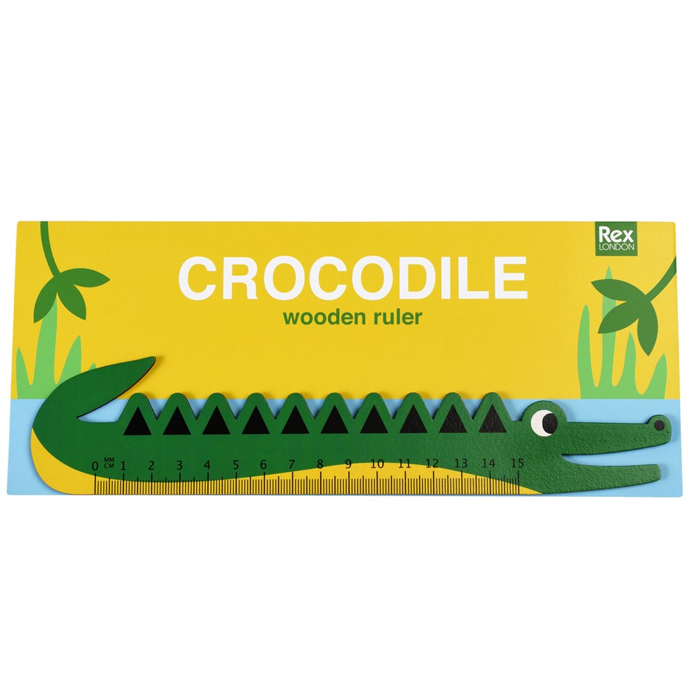 Rex London: Wooden Ruler Crocodile – Monsterthreads