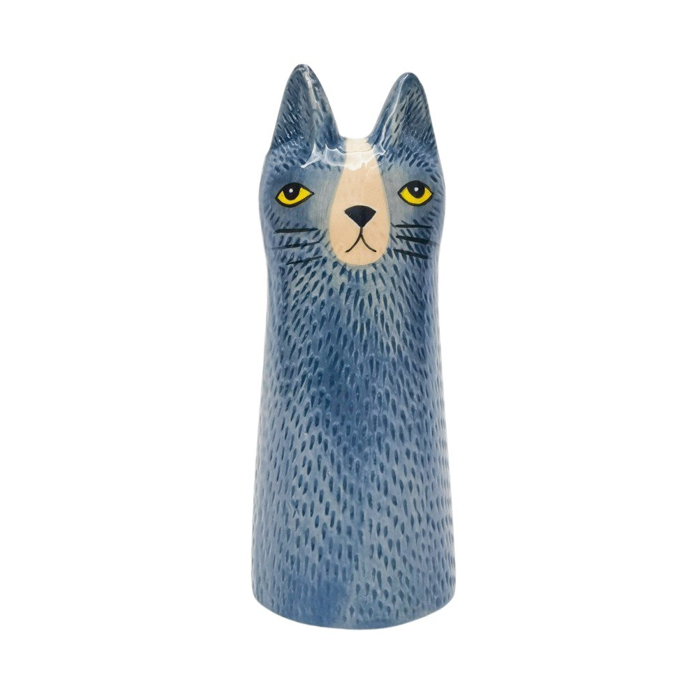 Bailey Cat Vase Blue – Monsterthreads