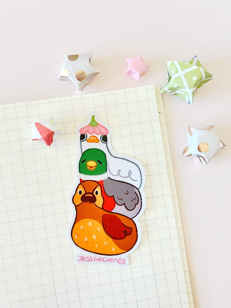 JESSTHECHEN: Sticker Duck Stack – Monsterthreads