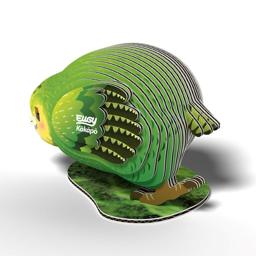 Eugy 3D Paper Model: Kakapo – Monsterthreads