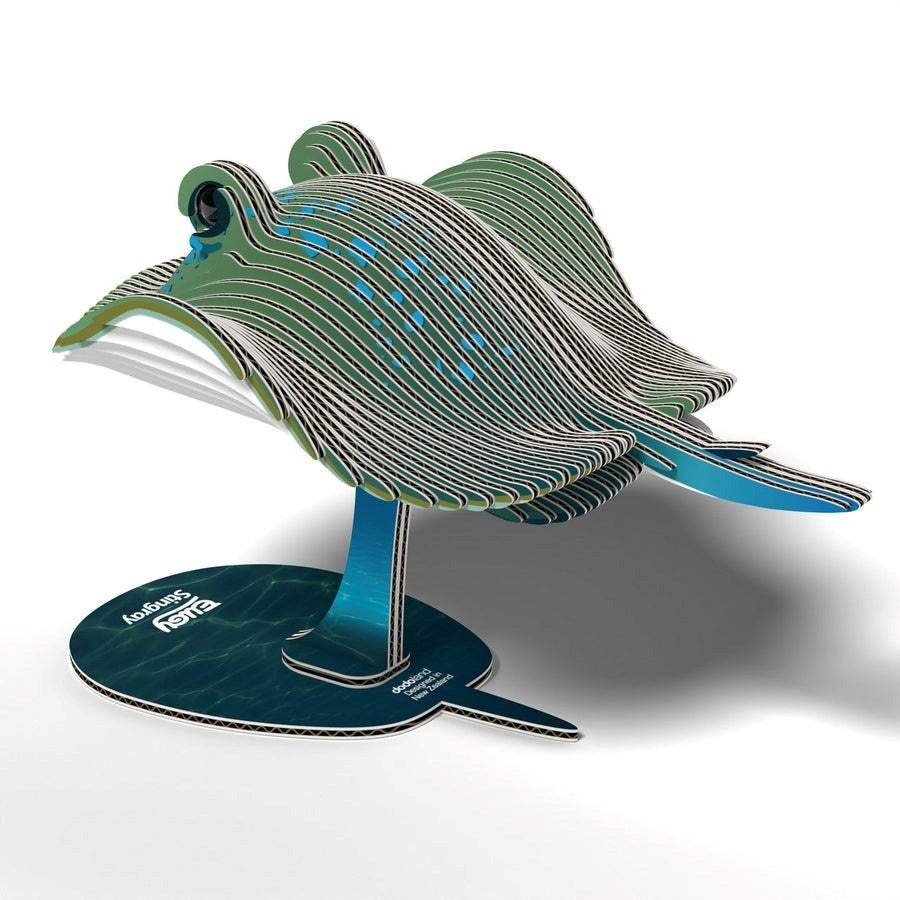 Eugy 3D Paper Model: Stingray – Monsterthreads