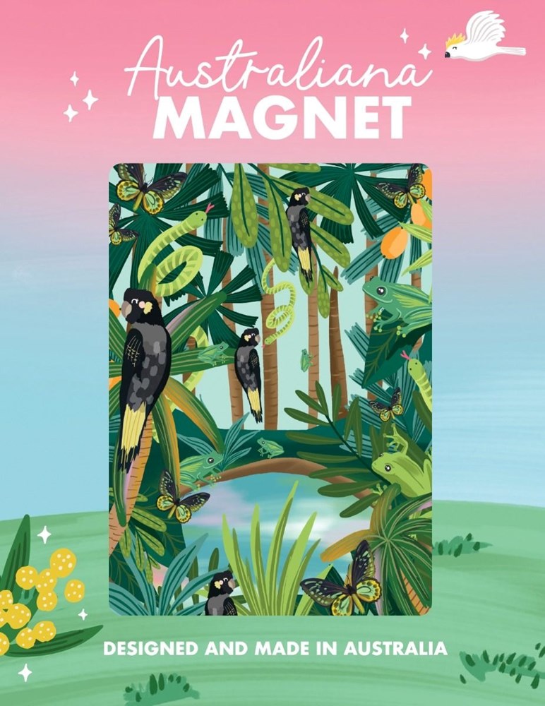 Rainforest PVC Magnet – Monsterthreads