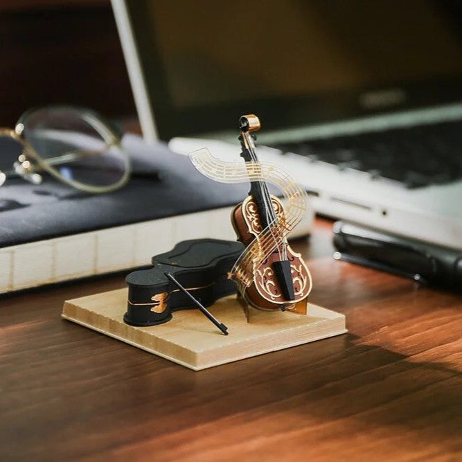 Paper Thought: Lasercut Paper Model Cello – Monsterthreads