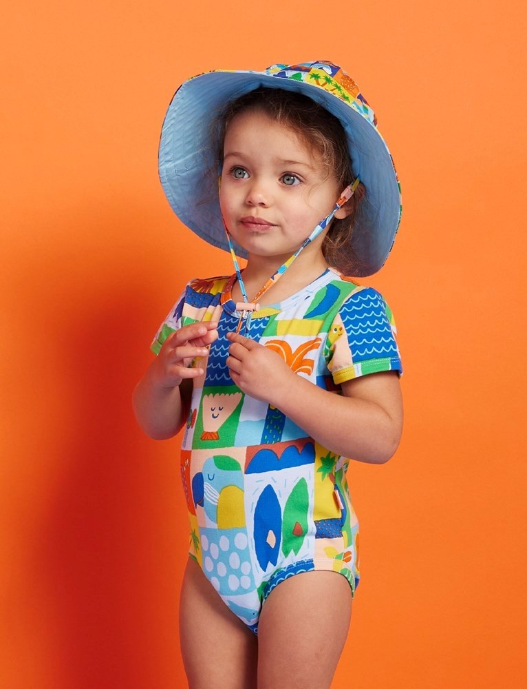 Hello Sunshine Kids Sun Hat – Monsterthreads