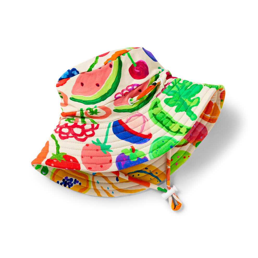 Halcyon Nights: Swim Bucket Hat Eat The Rainbow – Monsterthreads