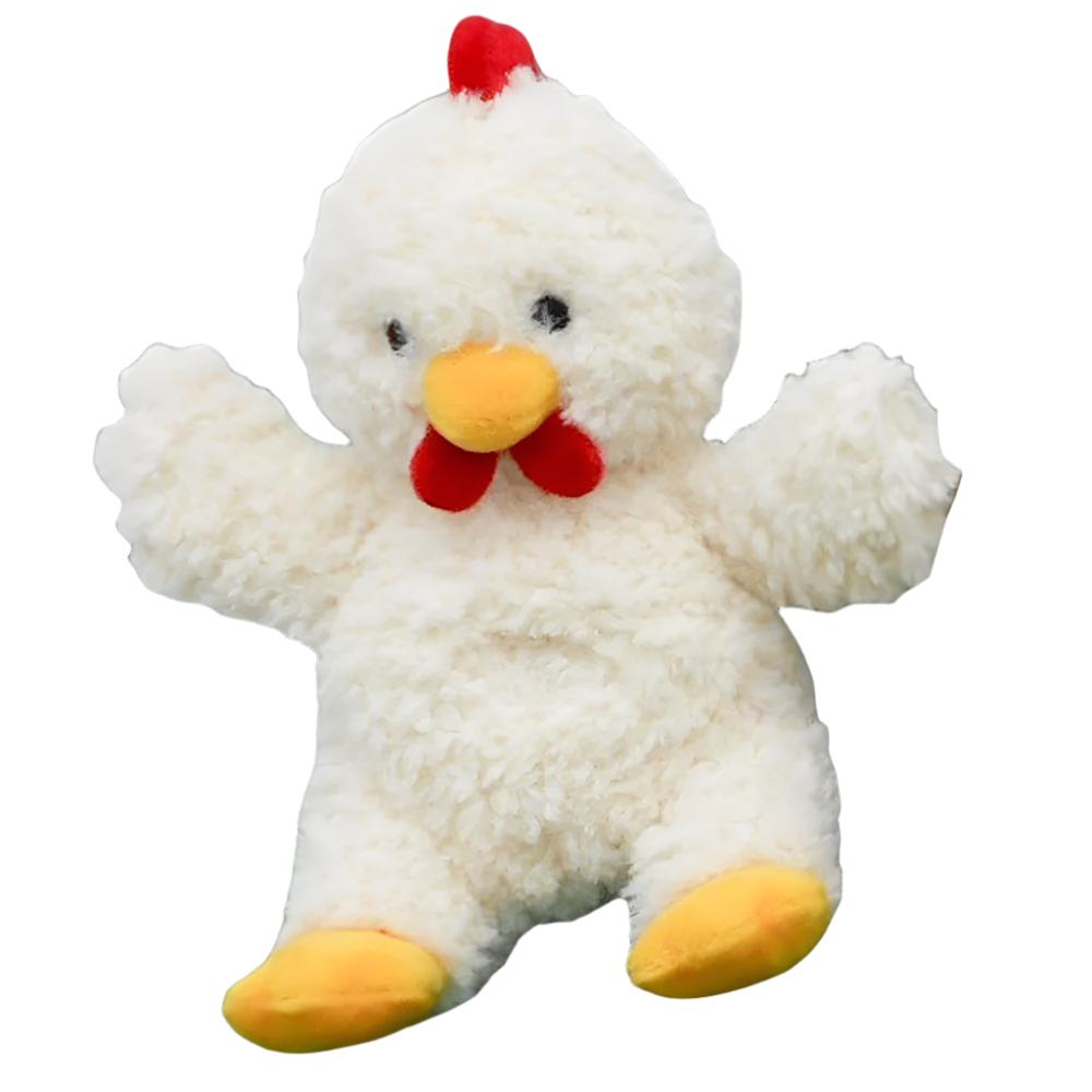 Urban products: Curly Chicken Soft Toy White 18cm – Monsterthreads
