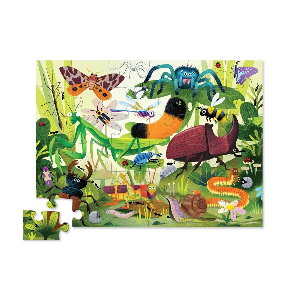 Crocodile Creek: 36pc Classic Floor Puzzle Backyard Bugs – Monsterthreads
