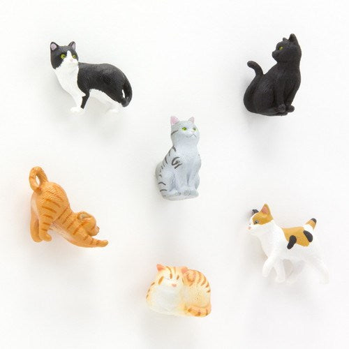 Midori: Mini Magnet Set 6pk Cat – Monsterthreads