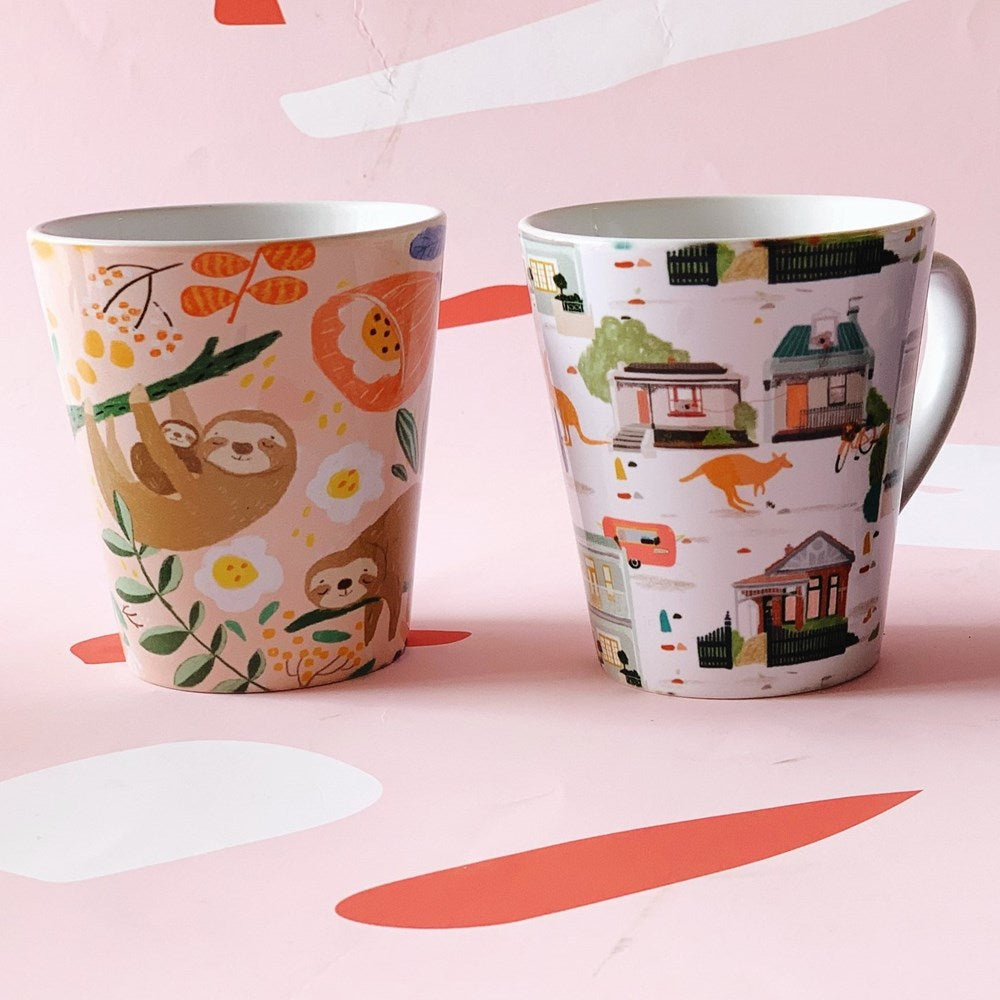 Suki McMaster: Coffee Mug Sloth – Monsterthreads