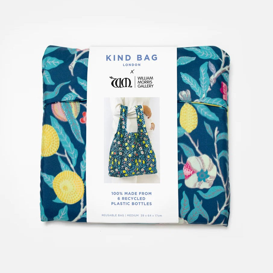 Kind Bag: Reusable Bag Medium William Morris Fruits – Monsterthreads