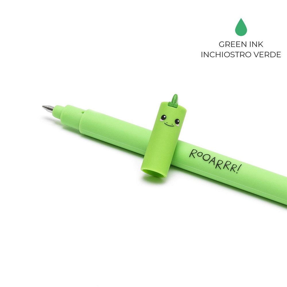 Legami: Erasable Pen Dino Green – Monsterthreads