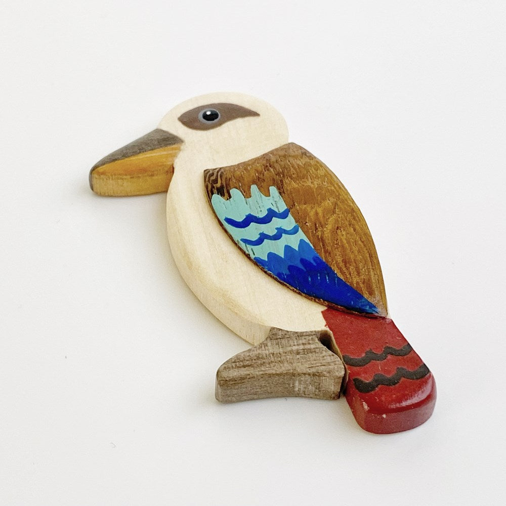 Triple 8 Design Studios: Timber Magnet Kookaburra – Monsterthreads