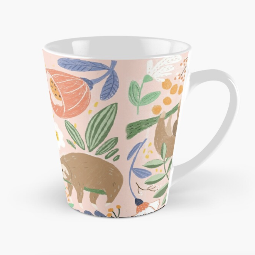 Suki McMaster: Coffee Mug Sloth – Monsterthreads