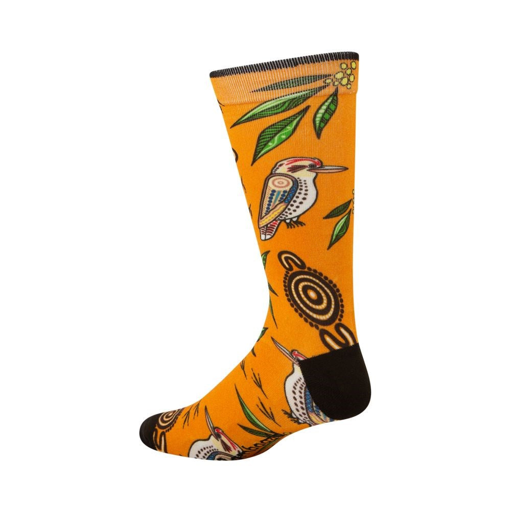 Bamboozld: Mens Native Australian Kookaburra Bamboo Sock – Monsterthreads