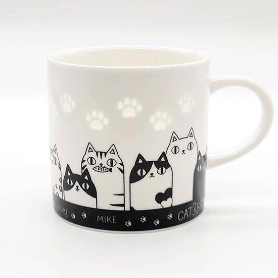 Black and White Cat Mug - Family Photo – Monsterthreads