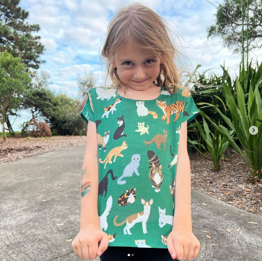 Clowder Cats Kids Top – Monsterthreads