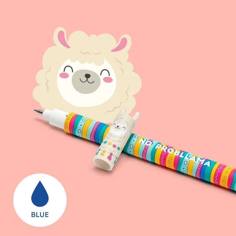 Legami: Erasable Pen Llama Blue – Monsterthreads