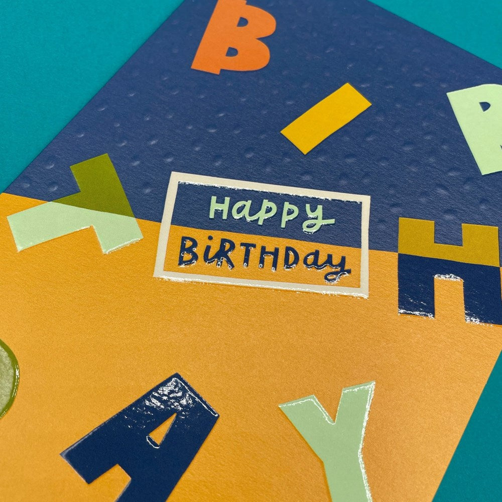 Raspberry Blossom: Greeting Card Happy Birthday Midnight – Monsterthreads