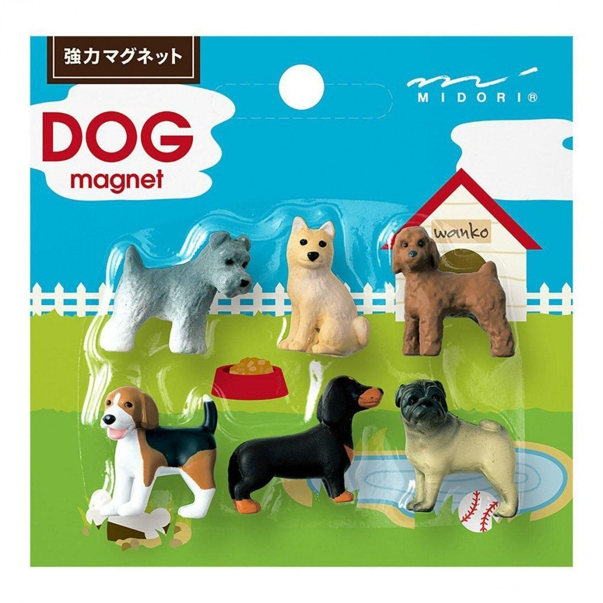 Mini Magnet Set: Dog 6pk – Monsterthreads