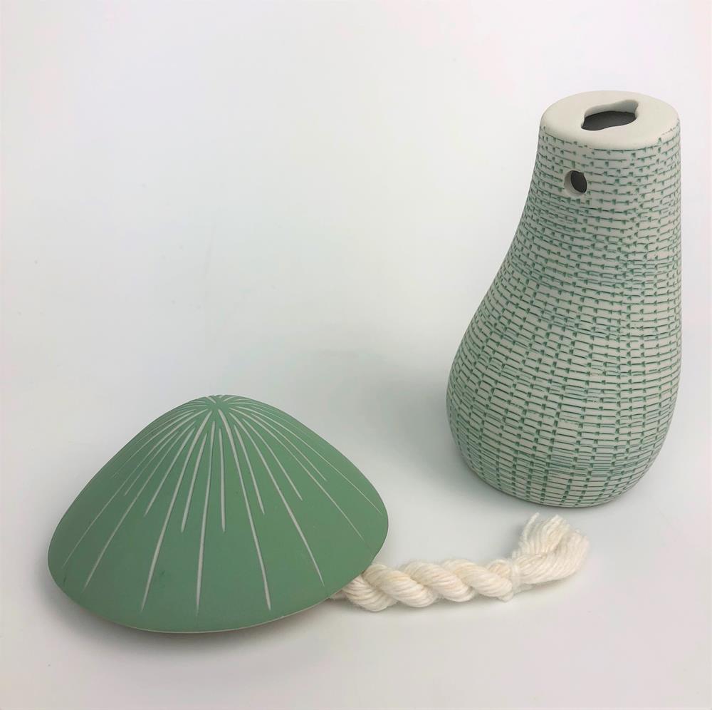 Mushroom Diffuser: Small Teal Ceramic – Monsterthreads