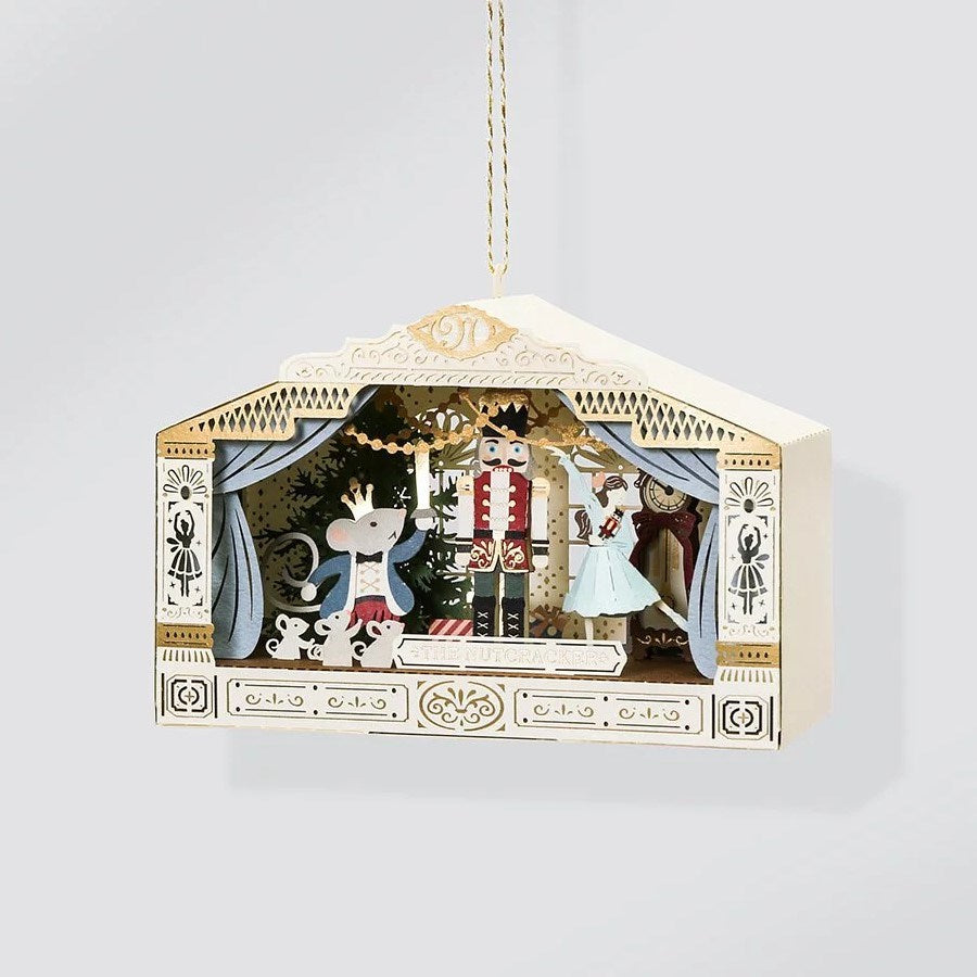 Paper Thought: Lasercut Paper Model Nutcracker – Monsterthreads