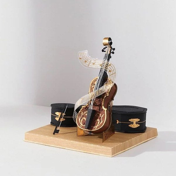 Paper Thought: Lasercut Paper Model Cello – Monsterthreads