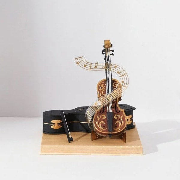 Paper Thought: Lasercut Paper Model Cello – Monsterthreads