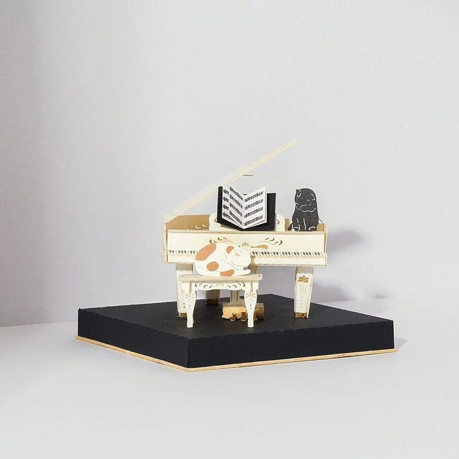 Paper Thought: Lasercut Paper Model Vintage Piano – Monsterthreads