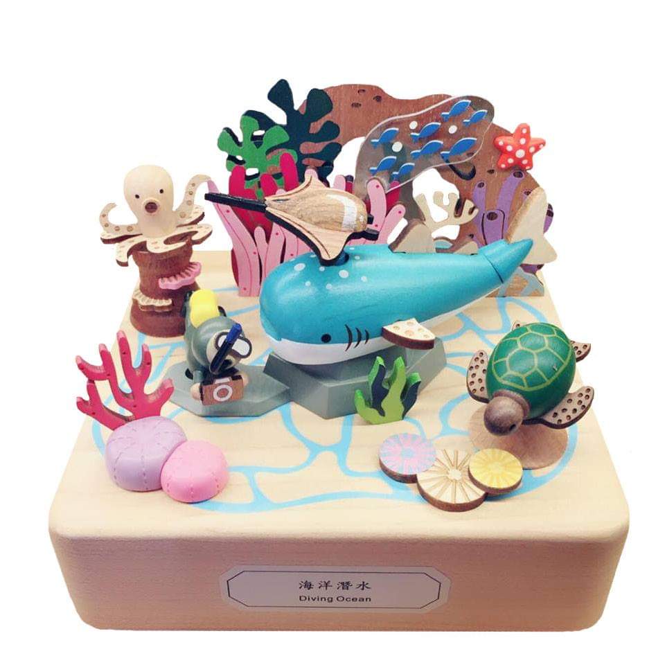 Wooderful Life: Music Box Diving Ocean – Monsterthreads