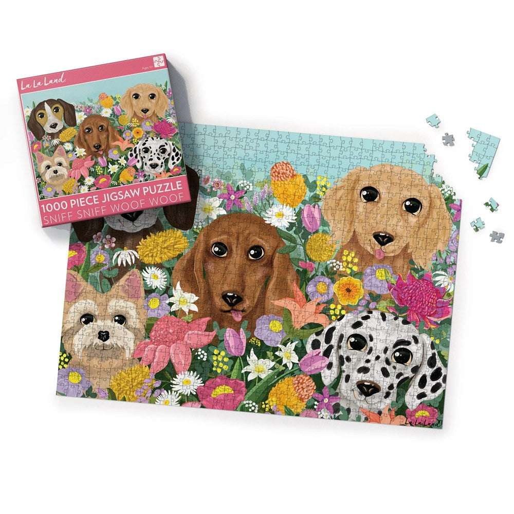 La La Land: Puzzle 1000pc Sniff Sniff Woof Woof – Monsterthreads
