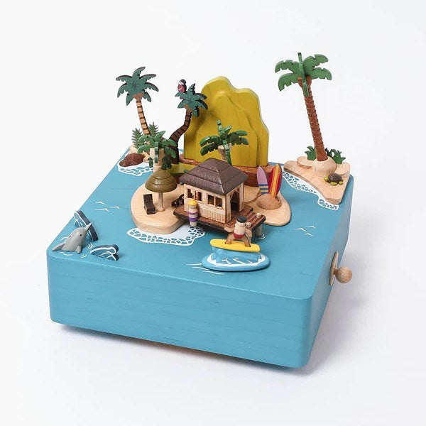 Wooderful Life Music Box - Sunshine Island Surfer – Monsterthreads